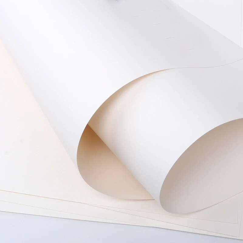 Low Price 400gsm Certified C1s Ivory Board / Ningbo Fold C1s Ivory Back ...