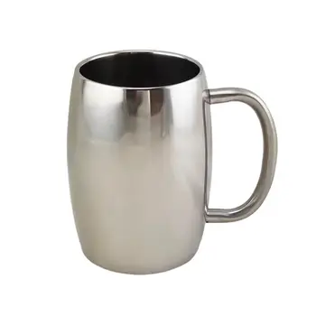 500ml Double Wall Insulated American Football Shaped Stainless Steel ...