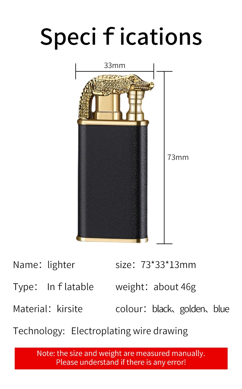 Jiaxin Newest Creativity Dragon/crocodile/dolphin Model Double Flame ...