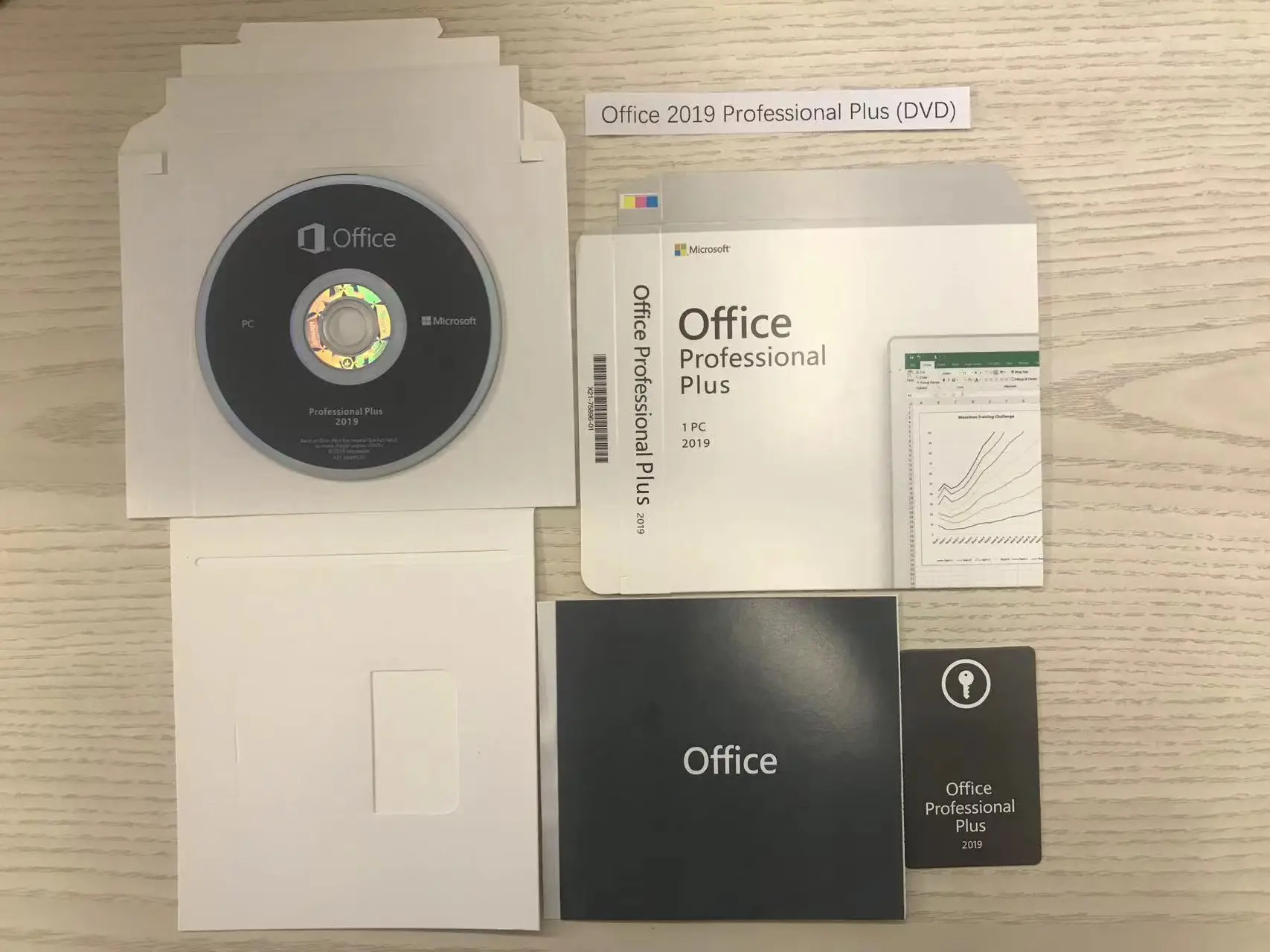 Office 2019 Pro Plus DVD Full Package - 100% Online Activation
