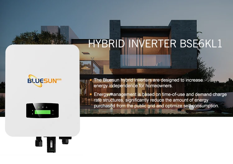Bluesun Single Phase 220V 50Hz 60Hz Solar Inverter 5Kw 10Kw Hybrid ...