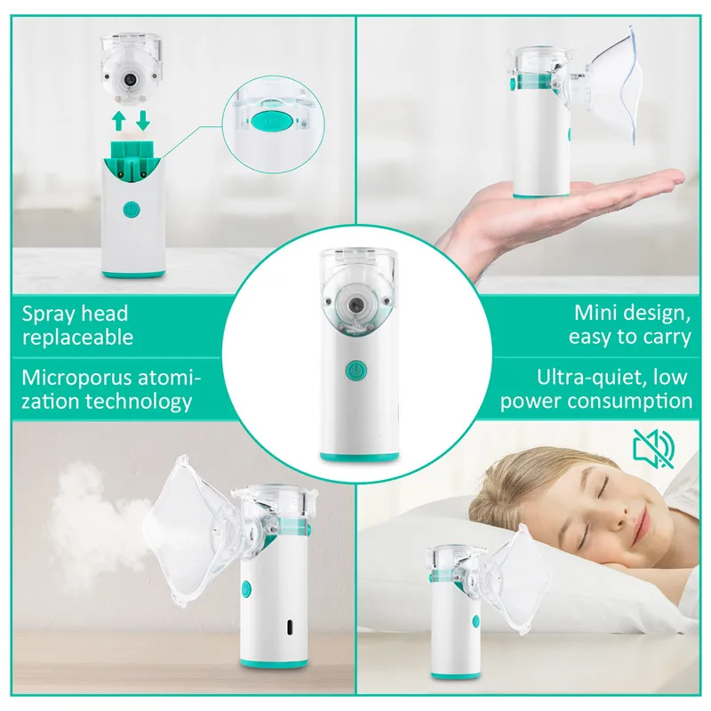 FITCONN Mini Portable Nebulizer - Efficient Asthma Relief