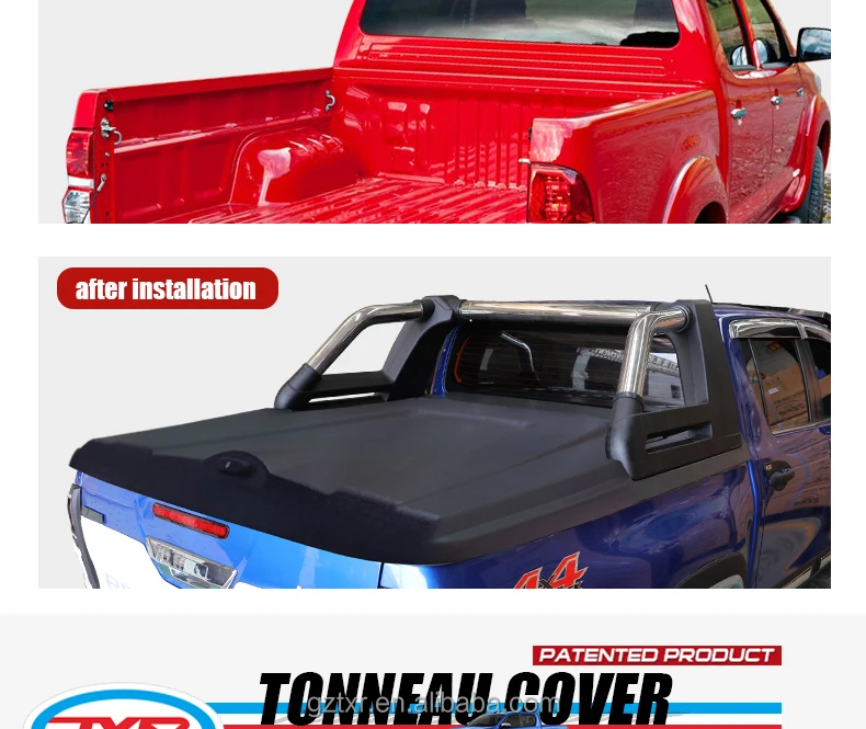 TXR Tonneau Covers for Toyota Hilux 2015-2020 - Durable & Easy Install