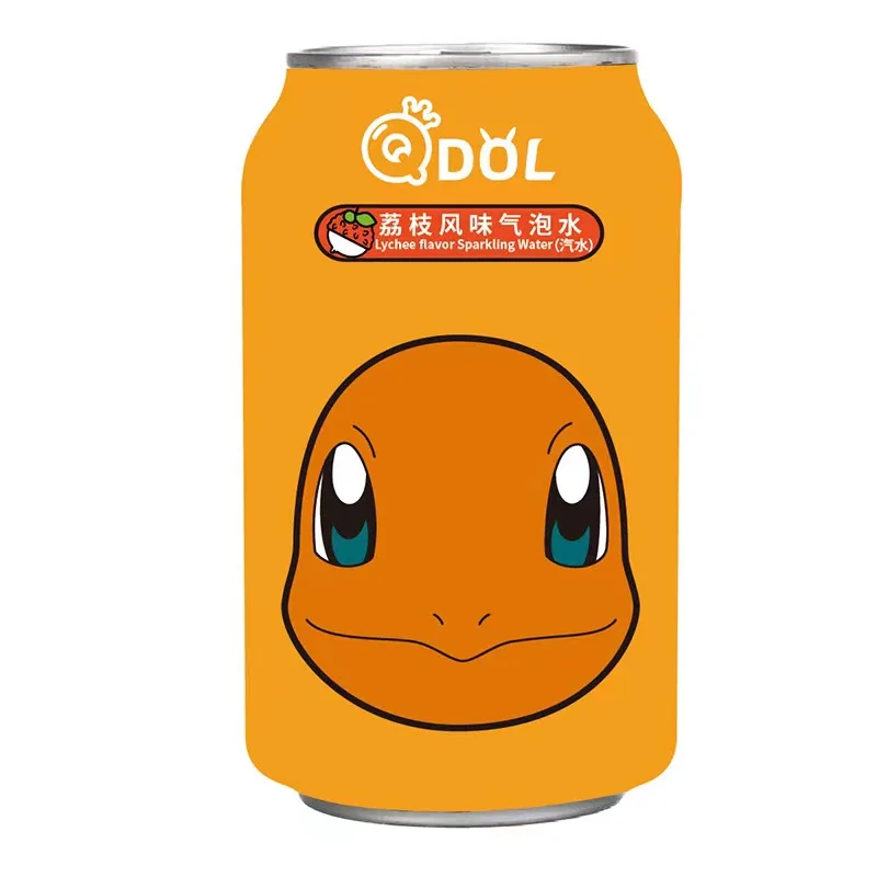 QDOL Sparkling Pokemonss All Flavor Drinking Water Beverage