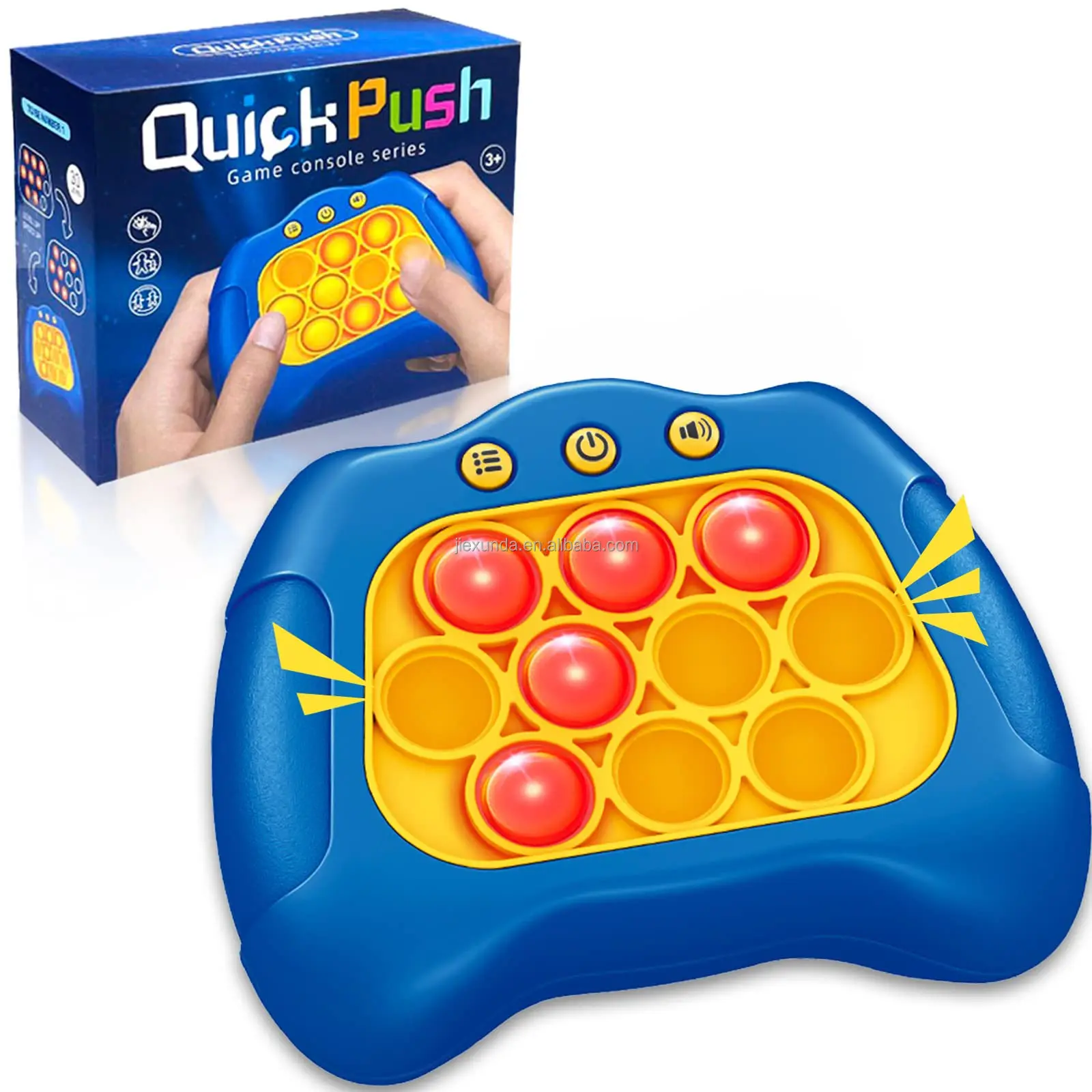 Electronic Game Fast Push Game Console Popit Light Up Fast Push ...