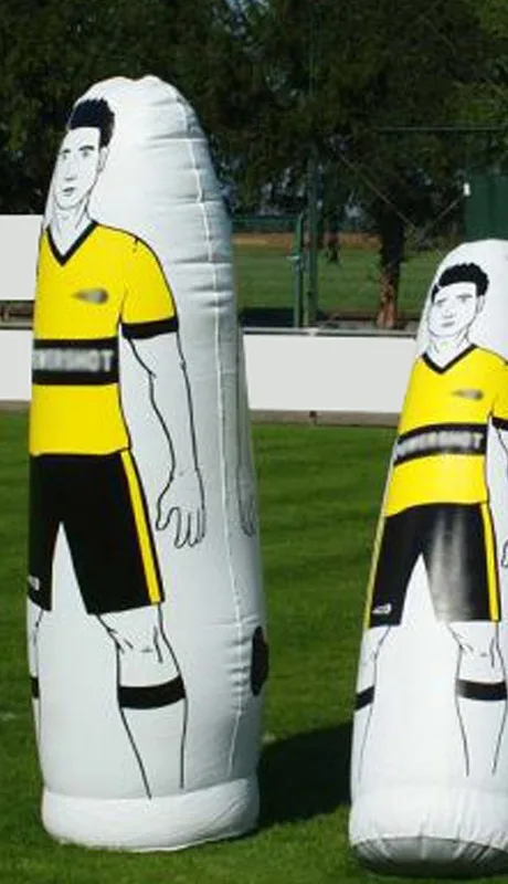 Wholesale 175cm Pvc Inflatable Free Kick Dummies For Soccer Training ...