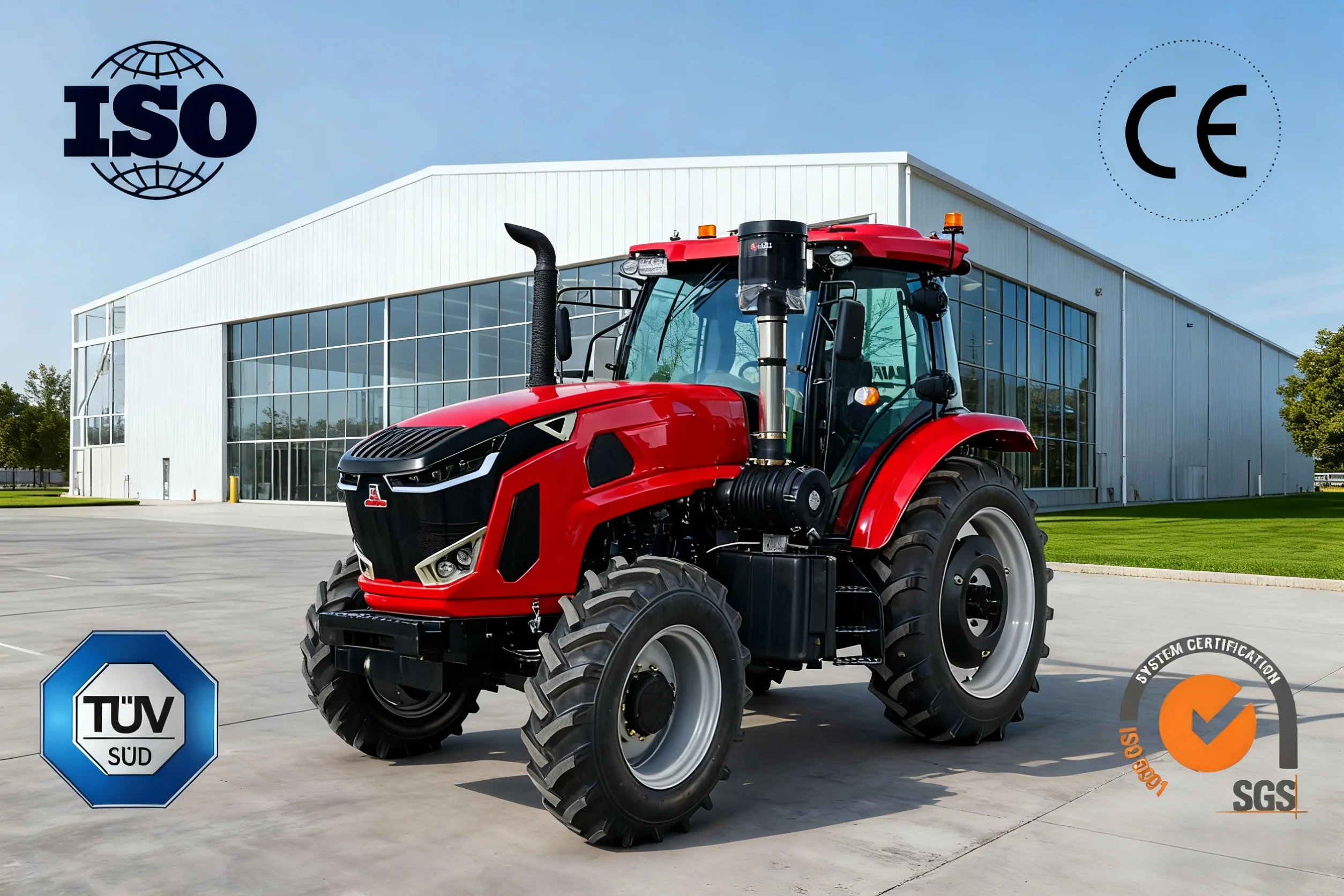 Tractors Agriculture 25Hp-50Hp 4Wd 4X4 Tractor Traktor Farm Tractor ...