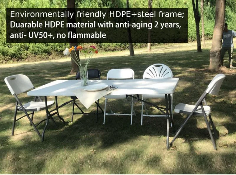 Durable Folding Table - Perfect for Outdoor & Indoor Use