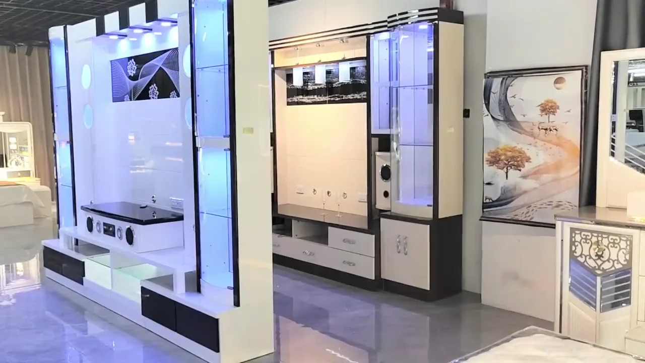 Tv Stand Combination Wall Sitting Room Furniture Tv Stands With Storage ...