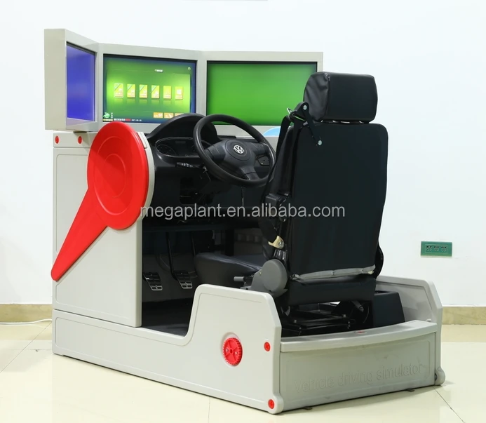 Three Screens Car Driving Simulator for Training in English & French ...