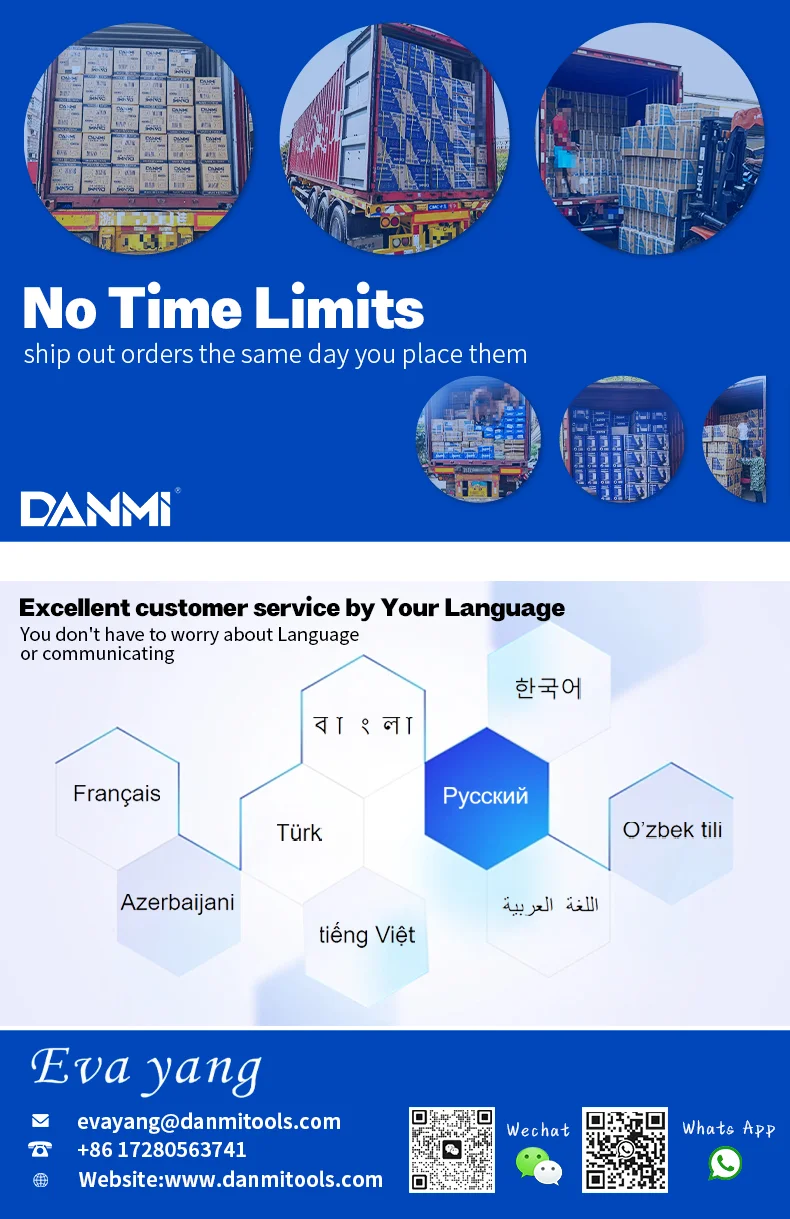 DANMI Hand Tool multifunction Combination Pliers 6/8" Diagonal cutting ...