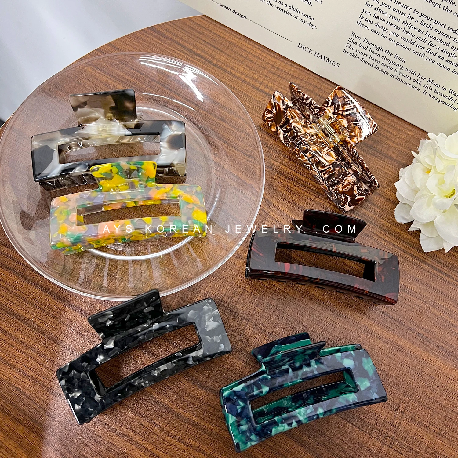 Aiyisi New Arrival New Colors Large Oversized Hair Clip Custom Sizes ...