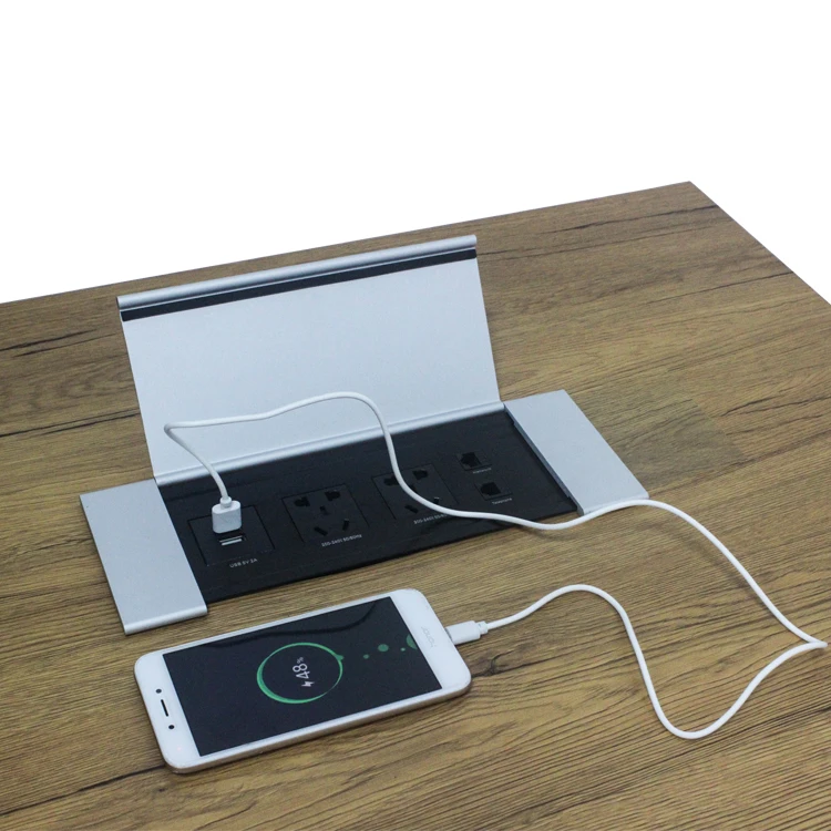 Boente Table Socket Outlet - Versatile Power & Network
