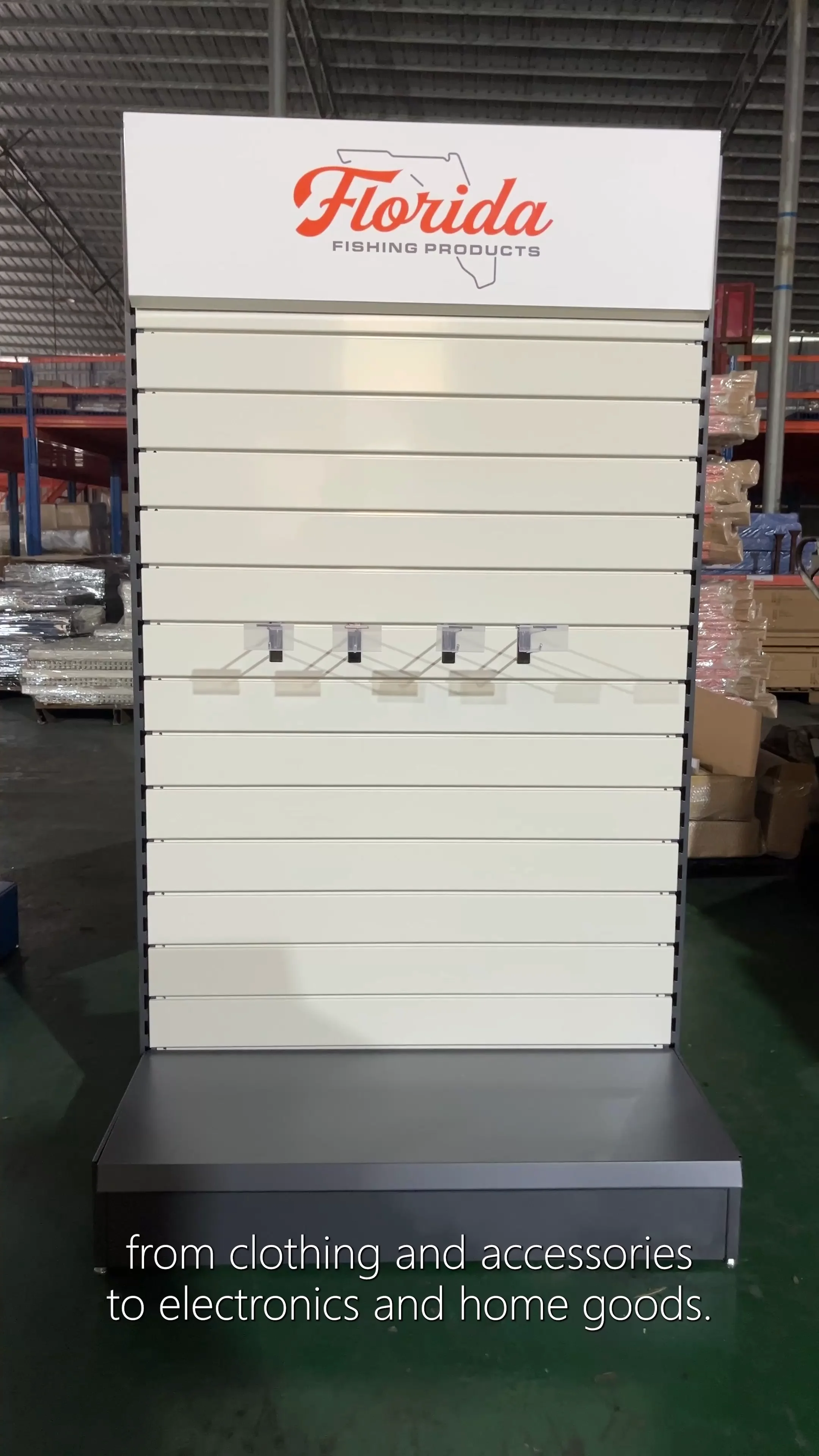 Slat Wall Display Stand Hardware Shop Display Racks Metal Hand Tools ...