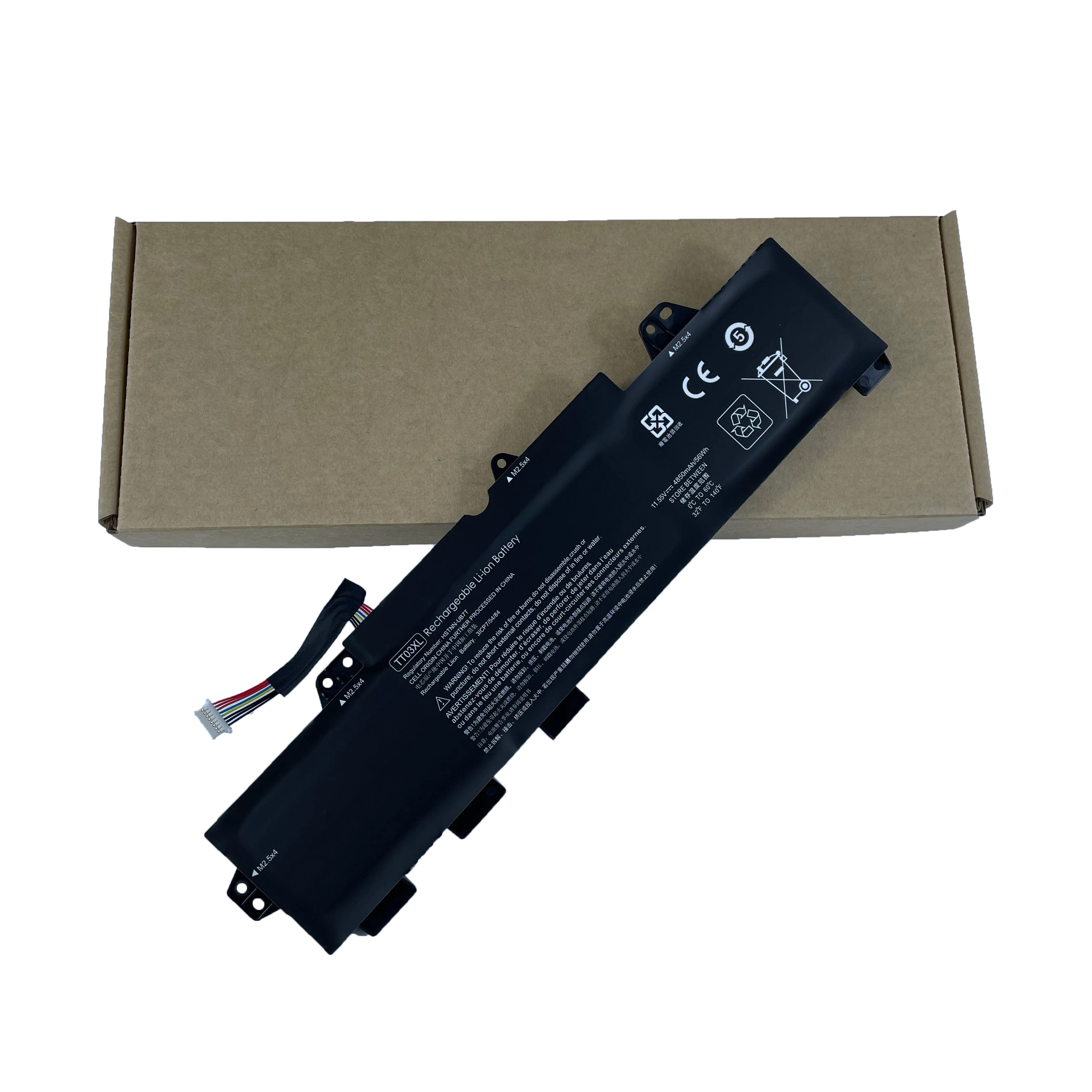 6600mah M5y0x T54fj 911md 8858x Laptop Battery For Dell Latitude E5420 ...