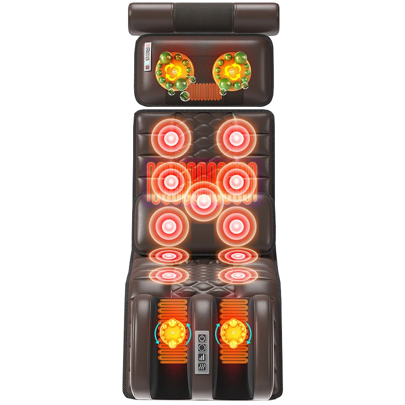 Multifunctional Body Air Compression Electric Heated Massage Mat Full ...