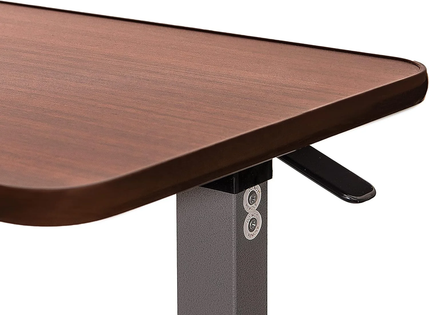 Overbed Table Adjustable Overbed Bedside Table With Wheels for Hospital ...