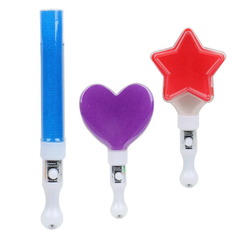 Luminous Stick Concert LED Flashing Pentagram Fluorescent Stick Love ...