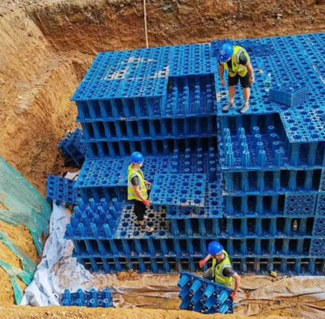 Underground Rain Water Storage Module Soakaway Infiltration Tank for ...