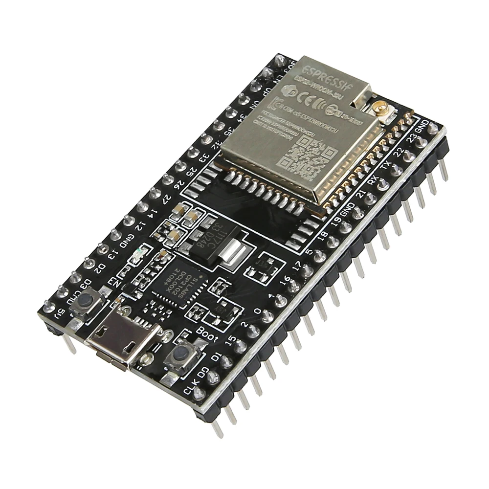Black Diy Kit Electronic Esp32-devkitc Core Board Cp2102,Esp32 ...