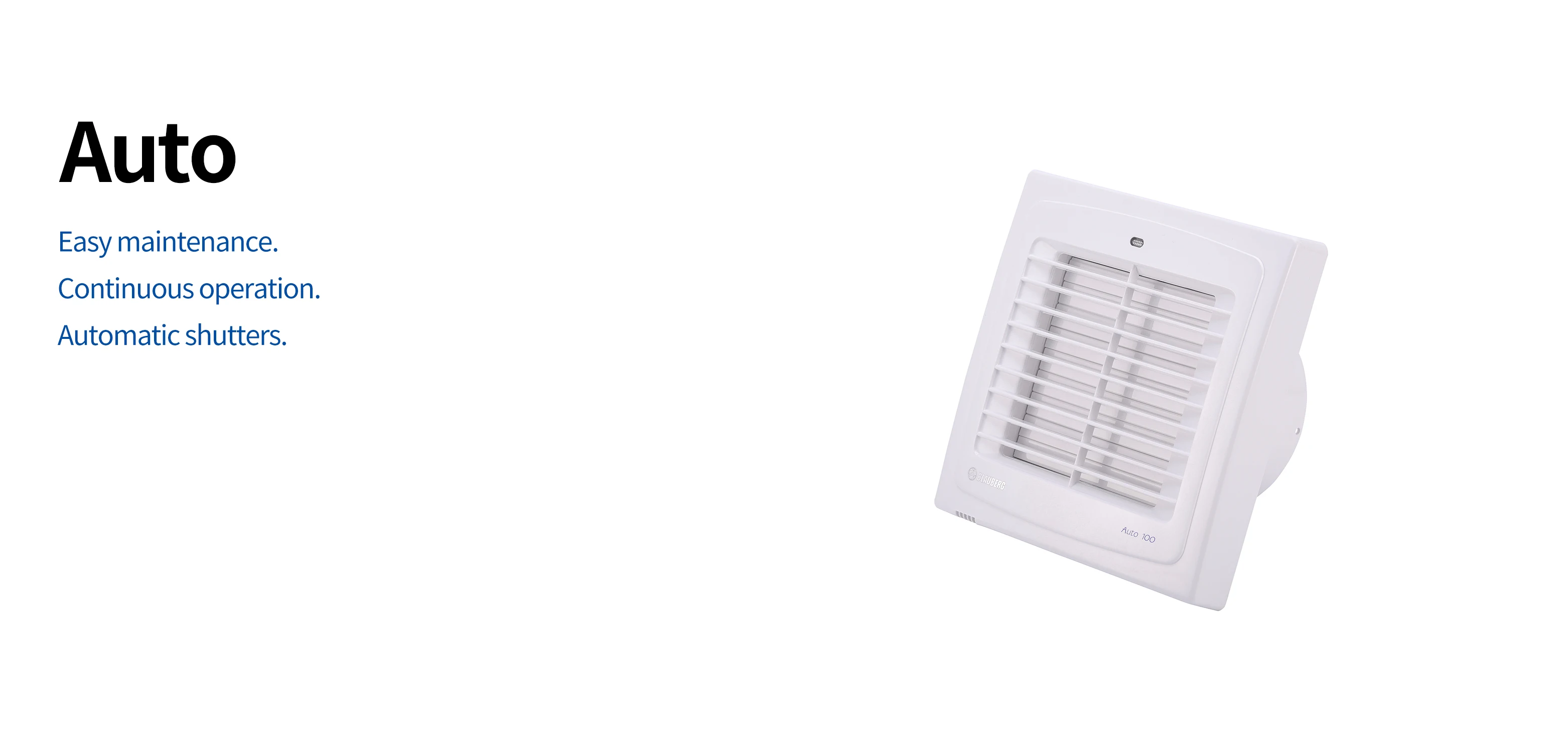 Electrical Shutter Window Or Wall Mounted Bathroom Exhaust Fan Auto 100 ...