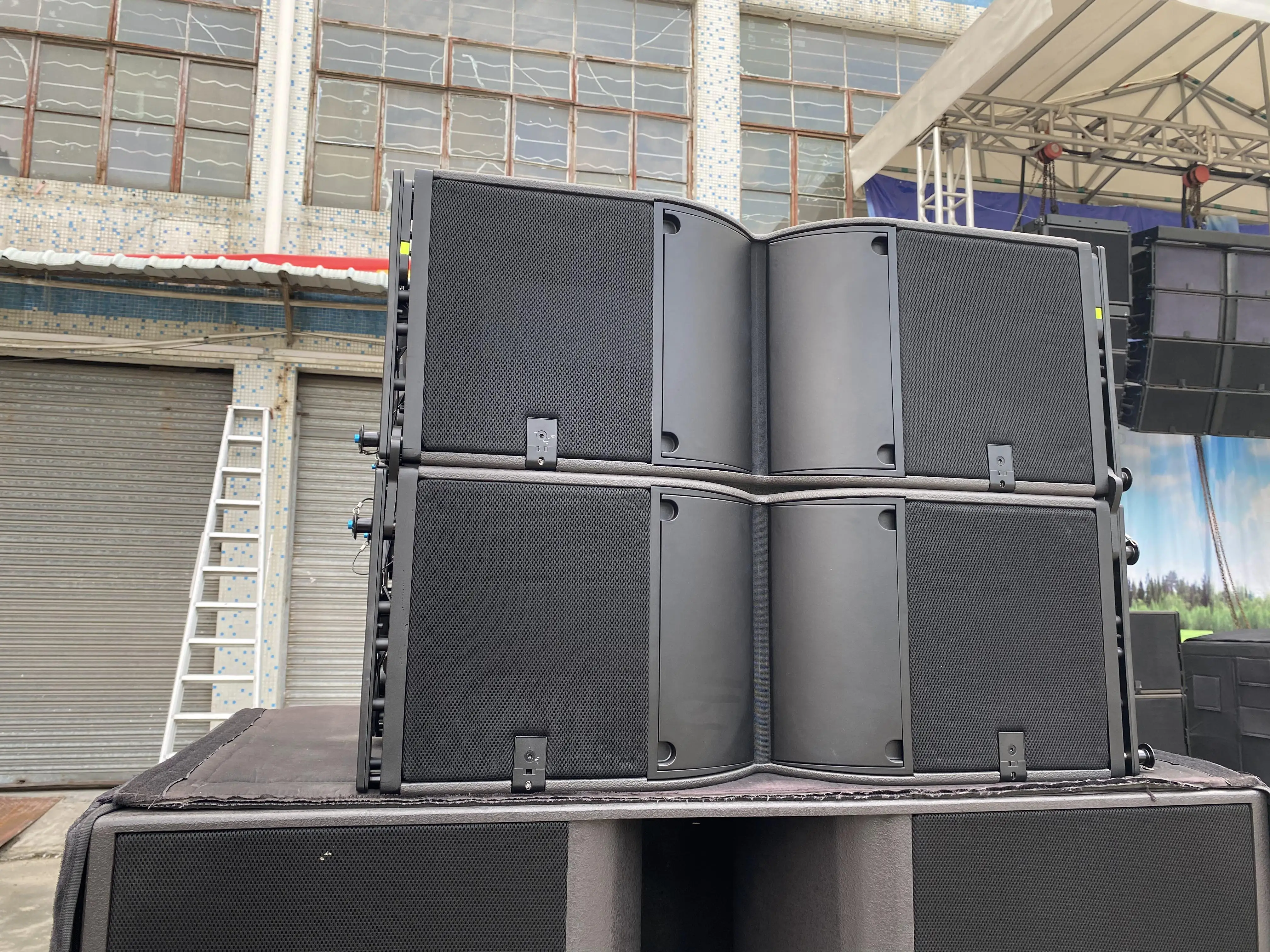 Ka-3 Outdoor Waterproof Line Array Profesionales 2 Way 12" Speakers ...