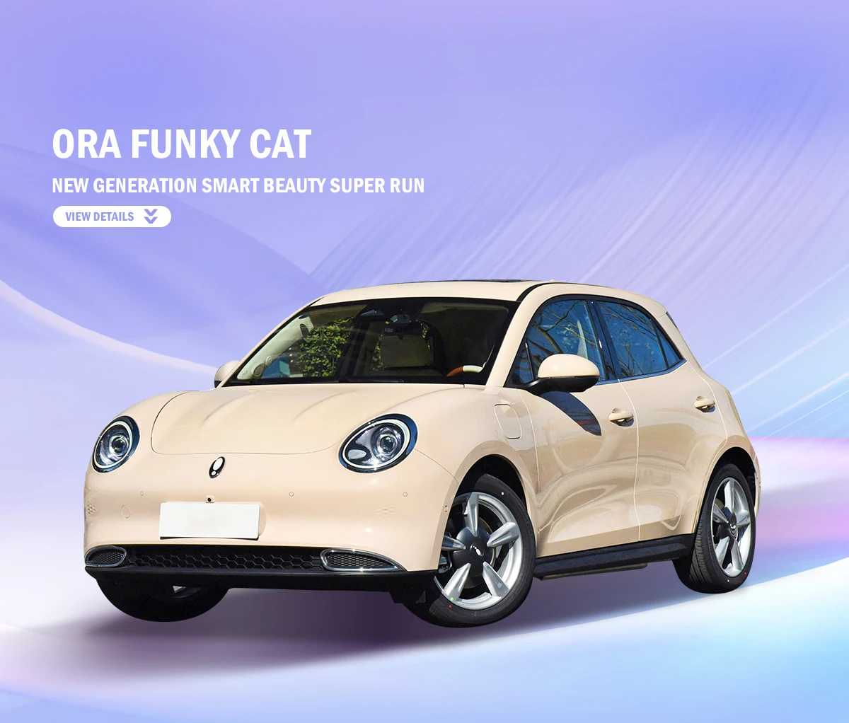 Ora Funky Cat Electric Car - 401km Standard Battery Life