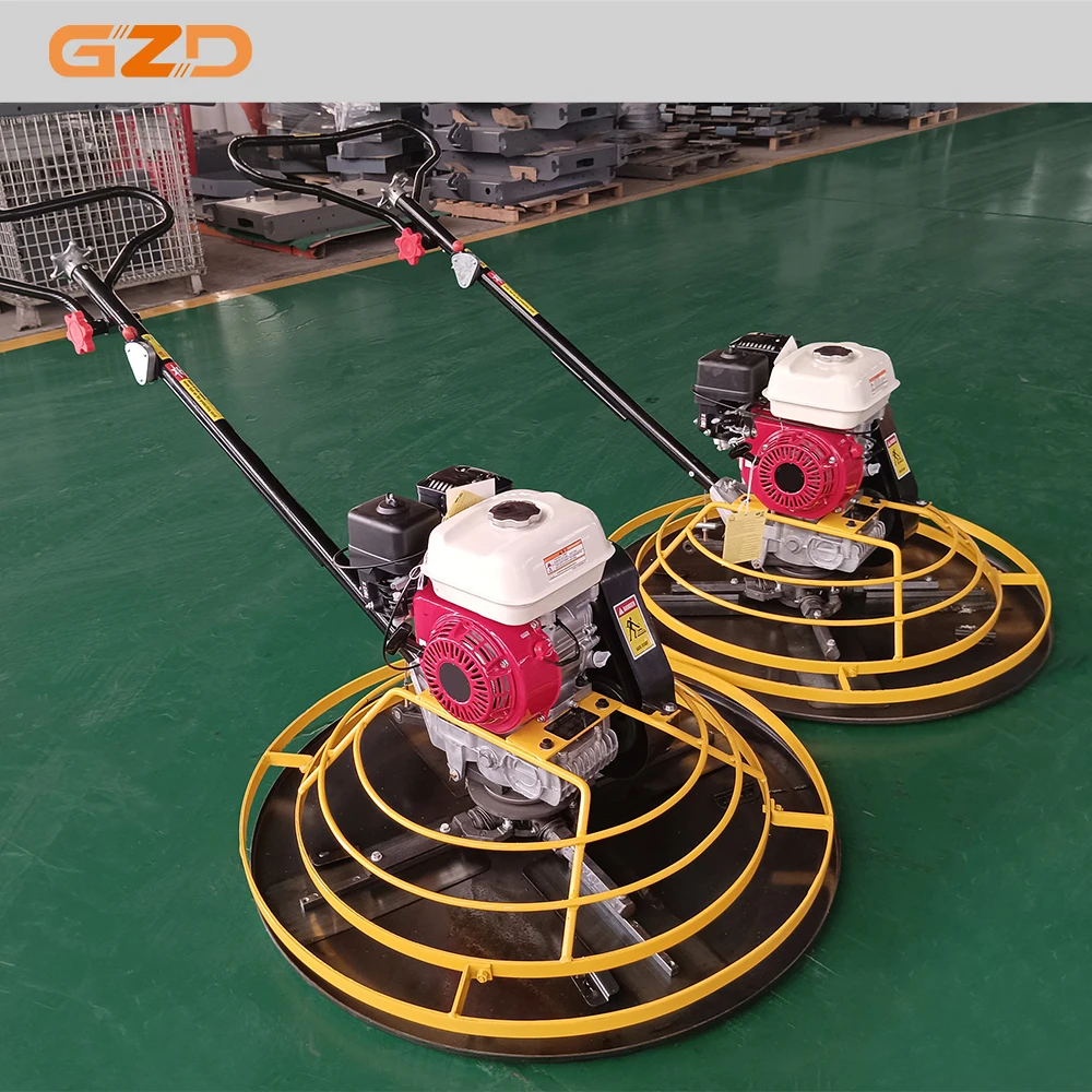 Concrete Smoothing Finish Machine Small New Mini Power Trowel Dmr600 ...