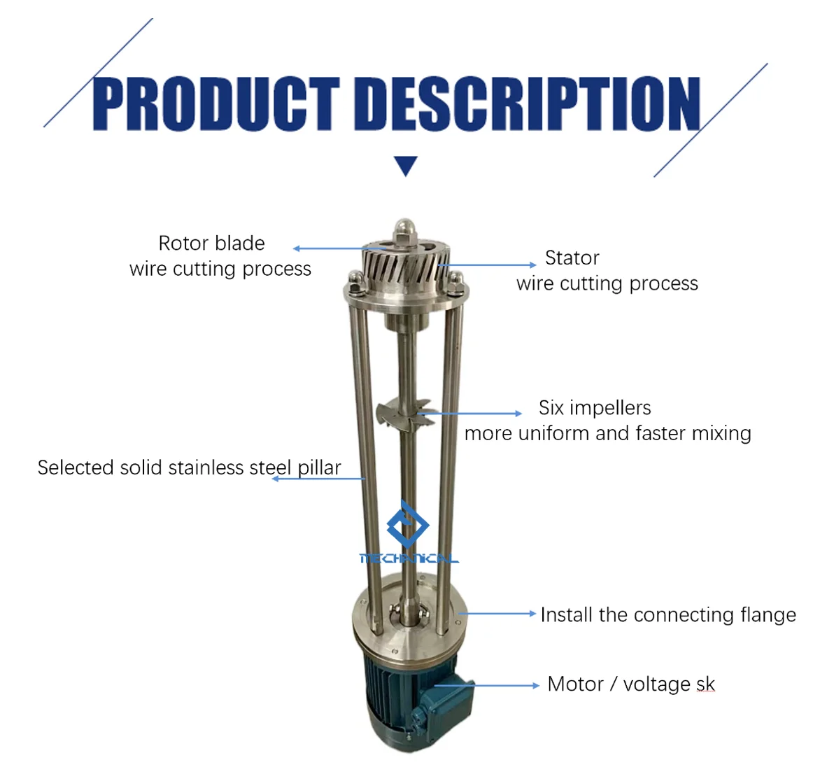 Factory Wholesale Stainless Steel High Shear Mixer Homogenizer ...