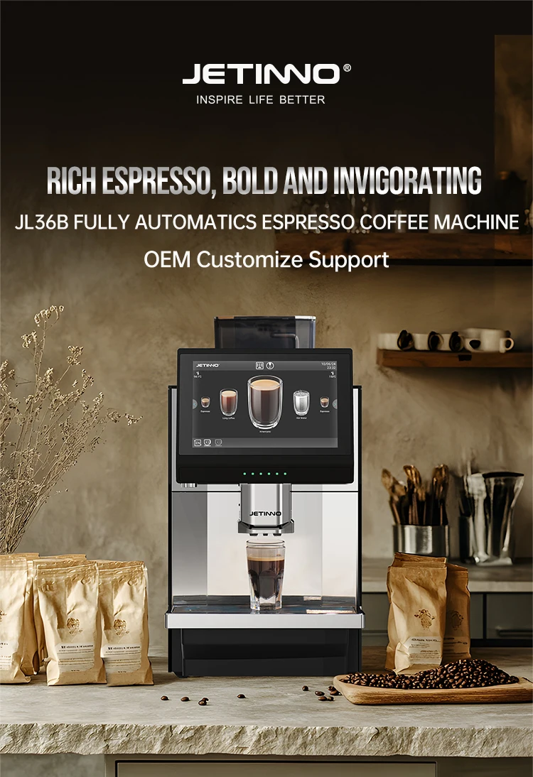 Jetinno Jl36b Espresso Machine - Iot Data Management