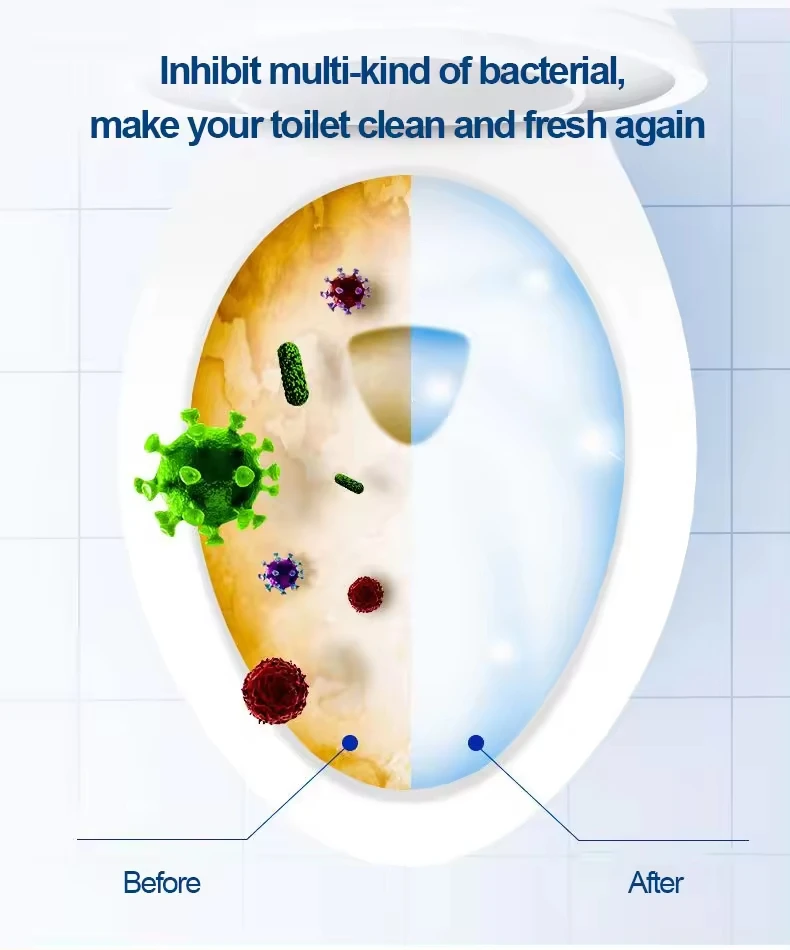25g Epa Certificate Toilet Bowl Cleaner Block Automatic Toilet ...