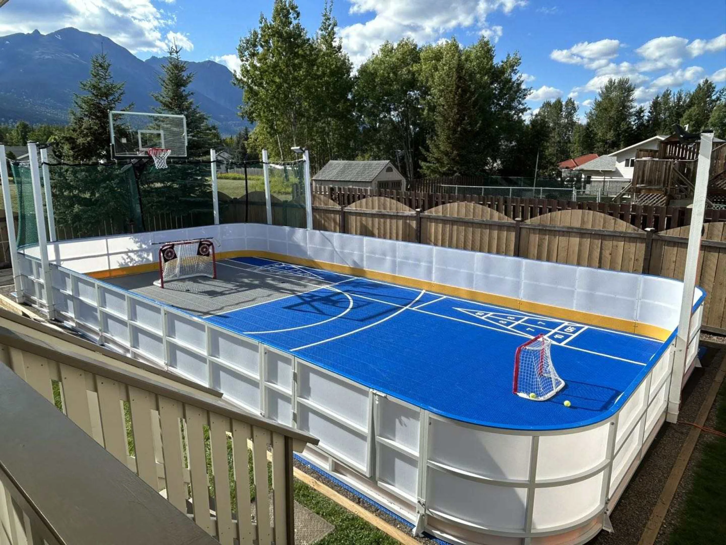 Hockey Backyard Ice Skating Rinks Dasher Board/ Ice Hockey Barrier