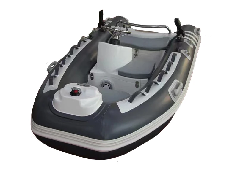 Center Console Inflatable Rib Boat With Steering Hypalon Or Pvc Boats ...