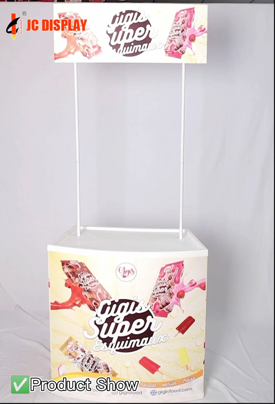 Factory Direct Global Sale Supermarket Pp Promotion Table Trade Show ...