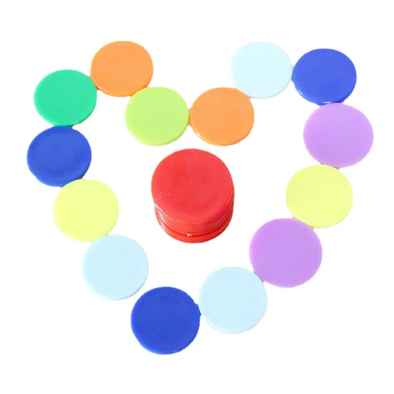 Custom Logo Blank Game Plastic Token Coin - Buy Blank Plastic Coin ...