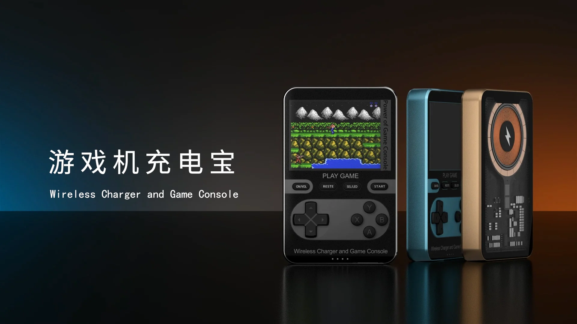 2 In 1 5000mah Power Bank Retro Game Console Portable Power Bank With ...