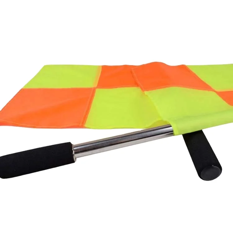 Football Soccer Lineman Hand Signal Kits Competition Referee Hand Flag ...