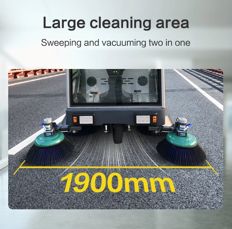 Ride On Street Road Vacuum Sweeper Sweeping Machine - Buy Sweeping ...