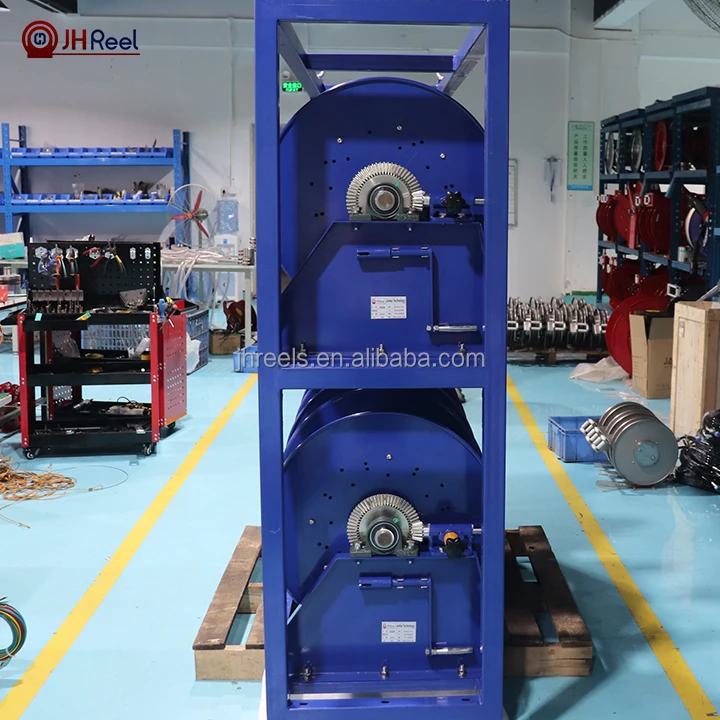 32a Motor Type Steel Cable Reel Power Cable Reel Retractable Electric ...