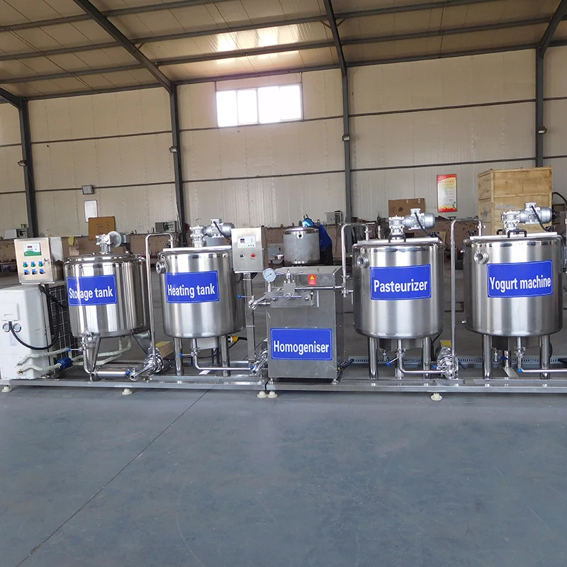 Industrial Yogurt Dairy Milk Processing Equipment Small Yogurt Making ...