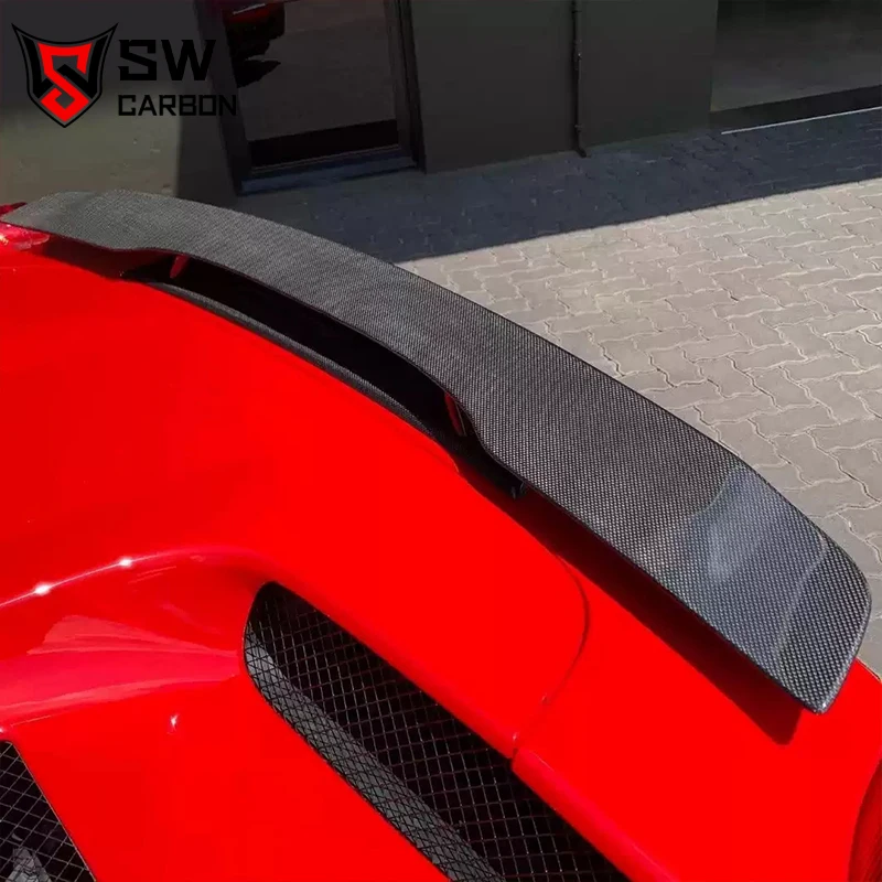 Carbon Fibre N Style Rear Spoiler for Ferrari 458 Speciale Rear Spoiler ...