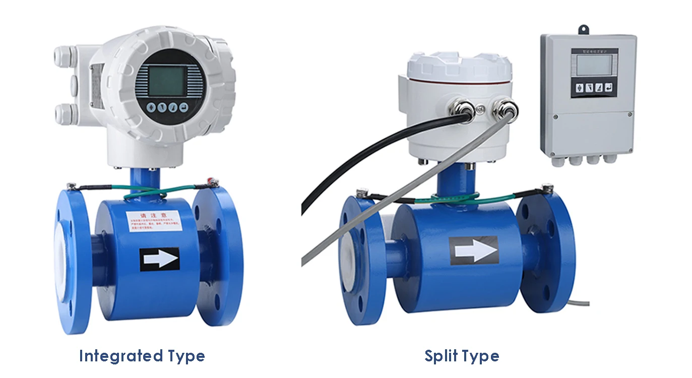 Factory Dn25 Rs485 Electromagnetic Flow Meter Converter Sensor ...