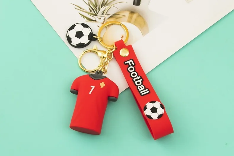 High Quality 3D Football Jersey Keychain - Perfect Gift
