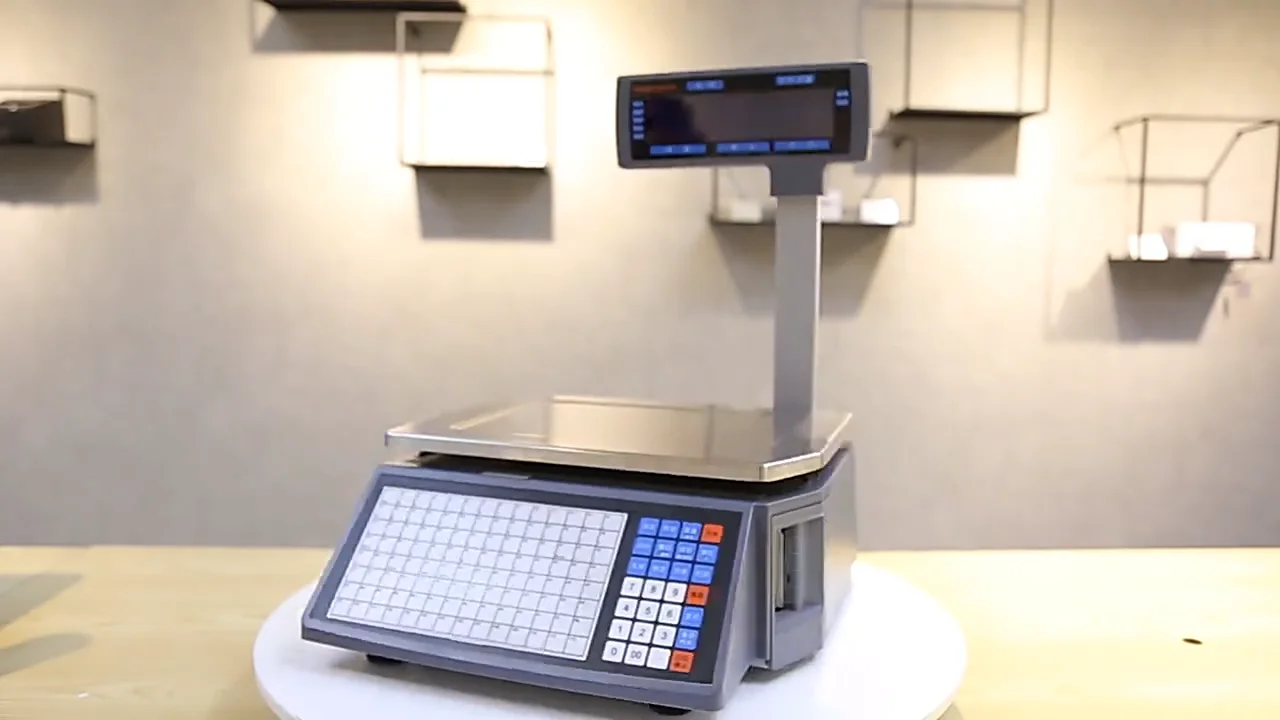 Digital Weight Scale For Supermarket Deli Butcher Meat Shop Fresh Fruit ...