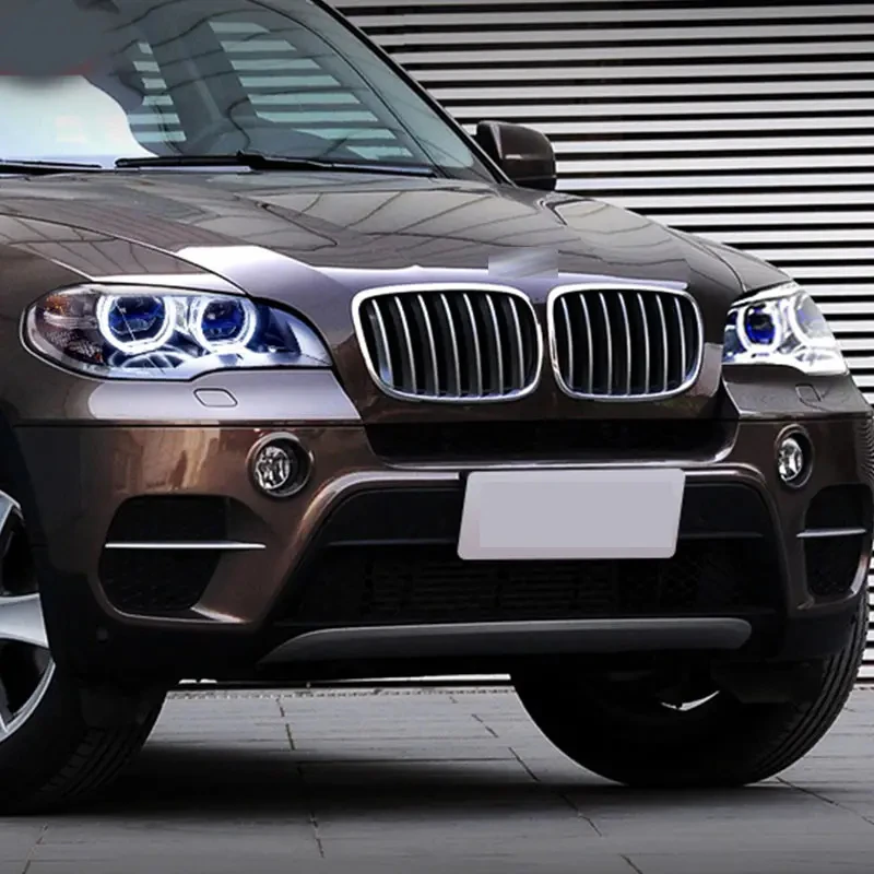 Upgrade Plug And Play Angel Eyes Full Led Headlamp Headlight For Bmw X5 ...