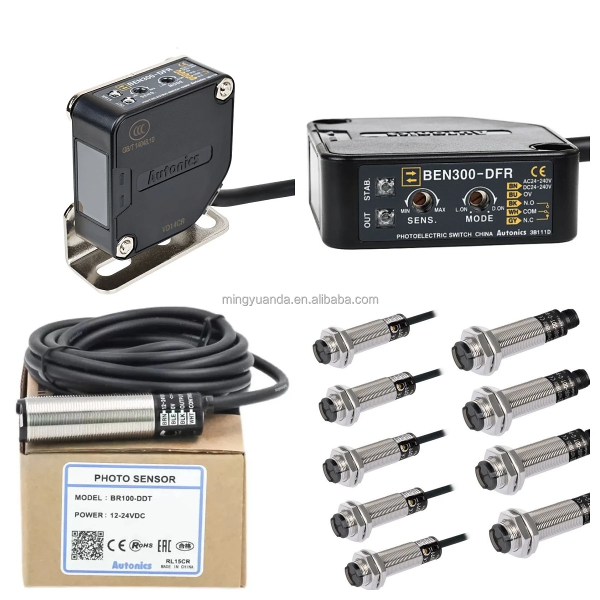 100% Original Korea Autonics Photoelectric Sensor Switch Prdl18-7dn ...