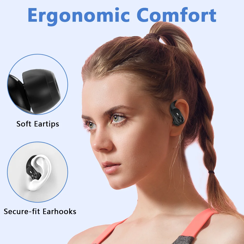Original T60 TWS Earphones Wireless Earbuds BT V5.3 IPX6 Waterproof ...