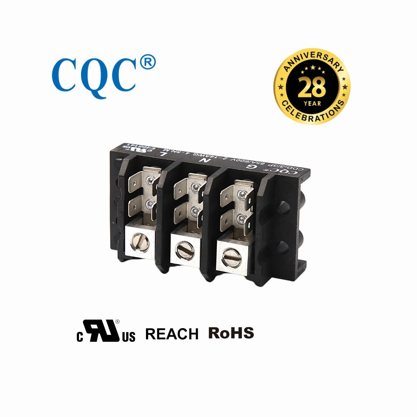CQC CDD-3 Terminal Blocks - Reliable UL Certified Connectors
