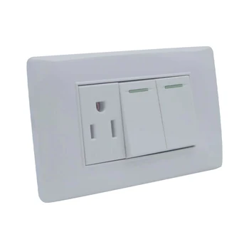 2024 Luxury Modern Wall Switch Push Button Electric Lighting Pc Wall ...