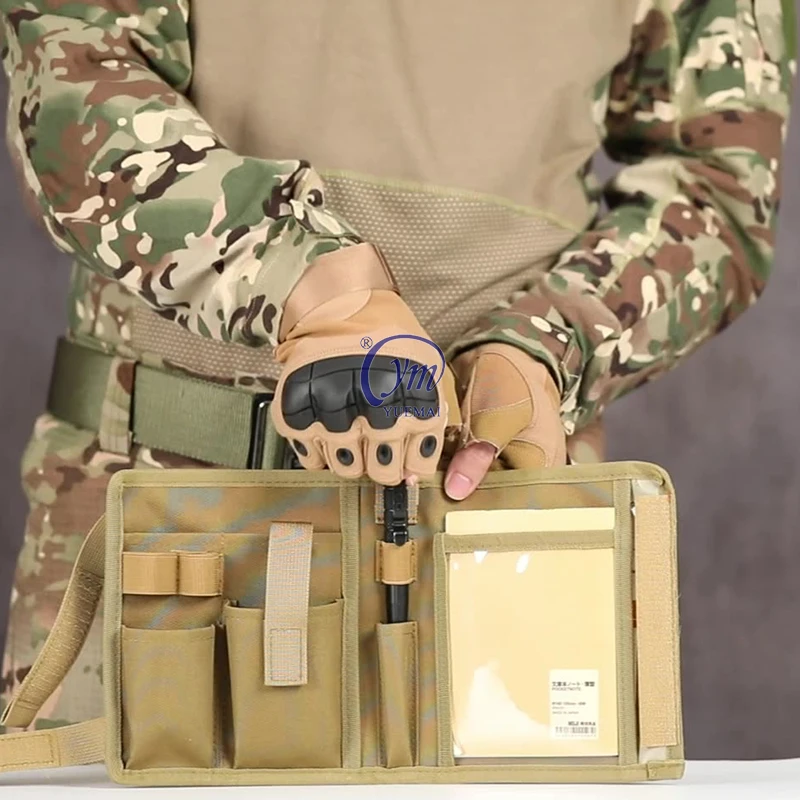 Tactical Notebook Multifunctional Weatherproof Map Case for Hiking ...